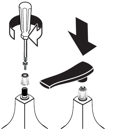 hansgrohe Spare parts: HG handle cold water Metris Classic, Item No ...
