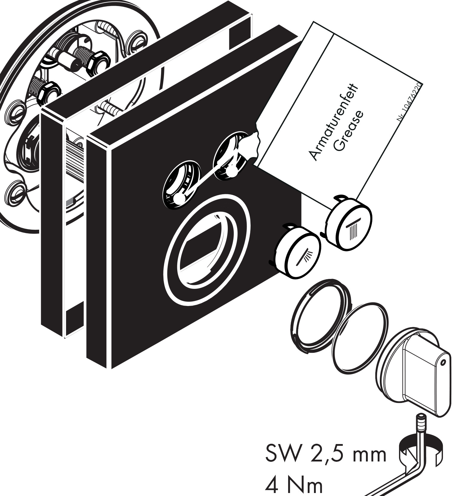 hansgrohe Recambios: ref. 92354000