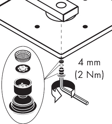 hansgrohe Spare parts: HG air jet Raindance Rainfall overhead, Item No ...