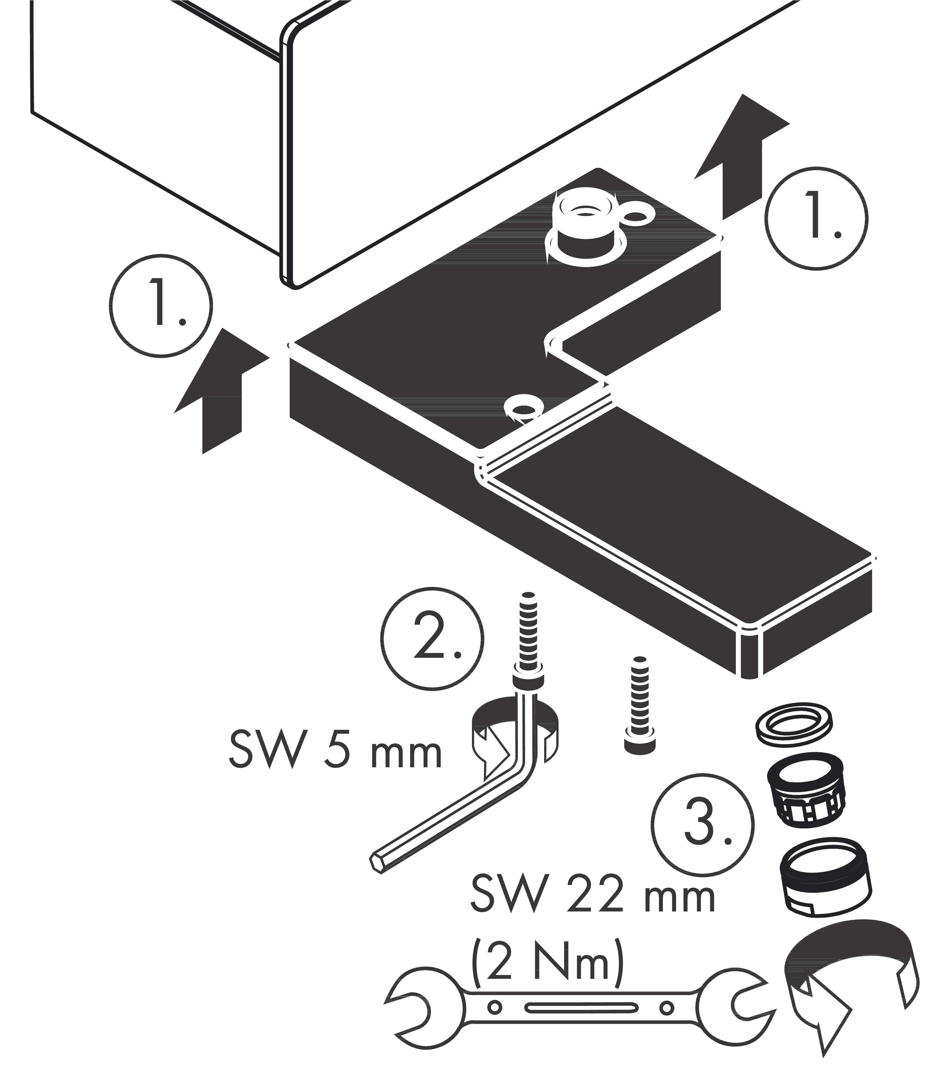 hansgrohe Pièces détachées: N° article 93233000