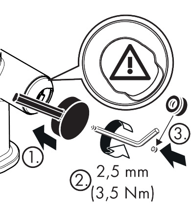 hansgrohe Spare parts: handle, Item No. 93736000