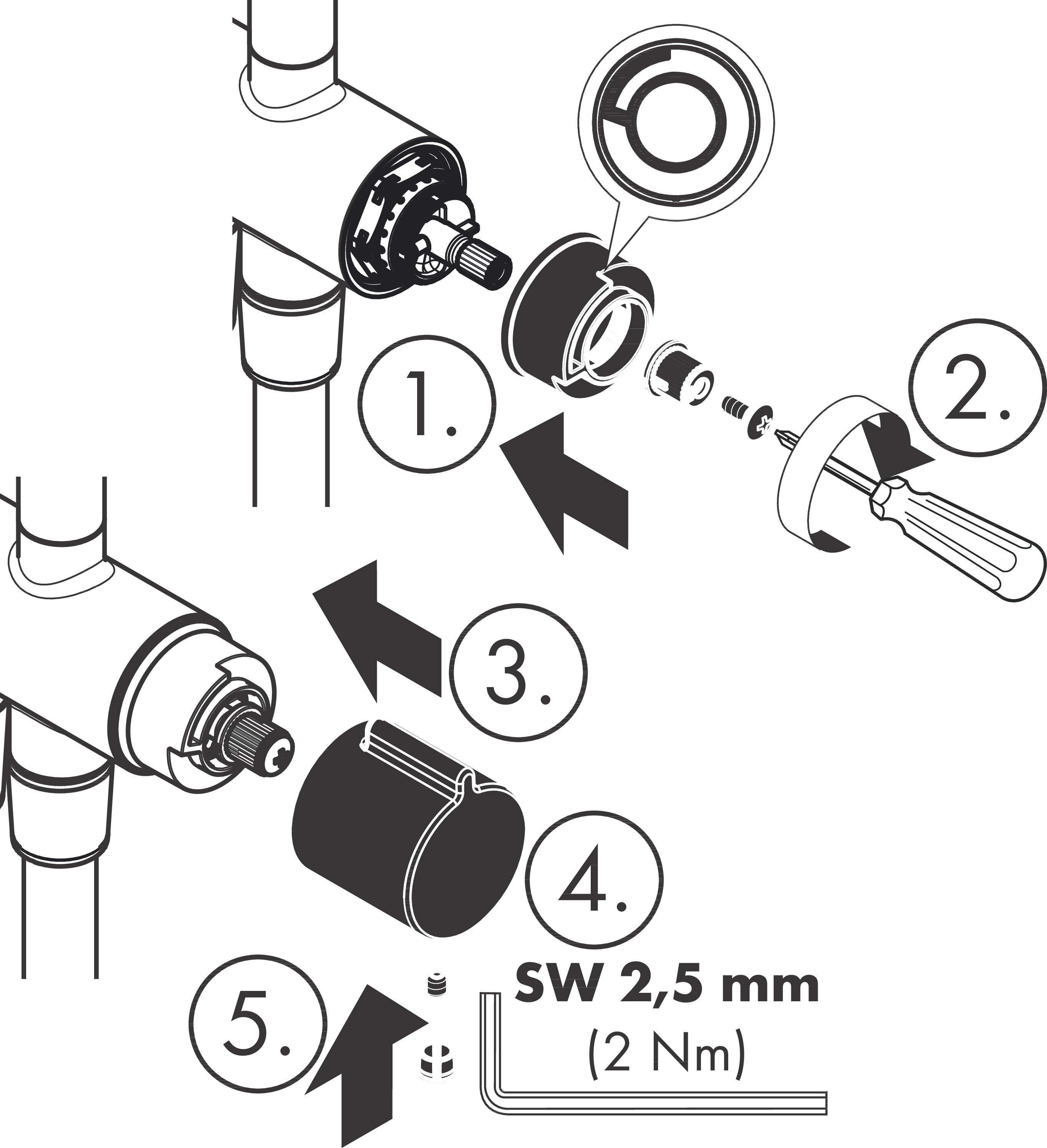hansgrohe Pièces détachées: N° article 93733670