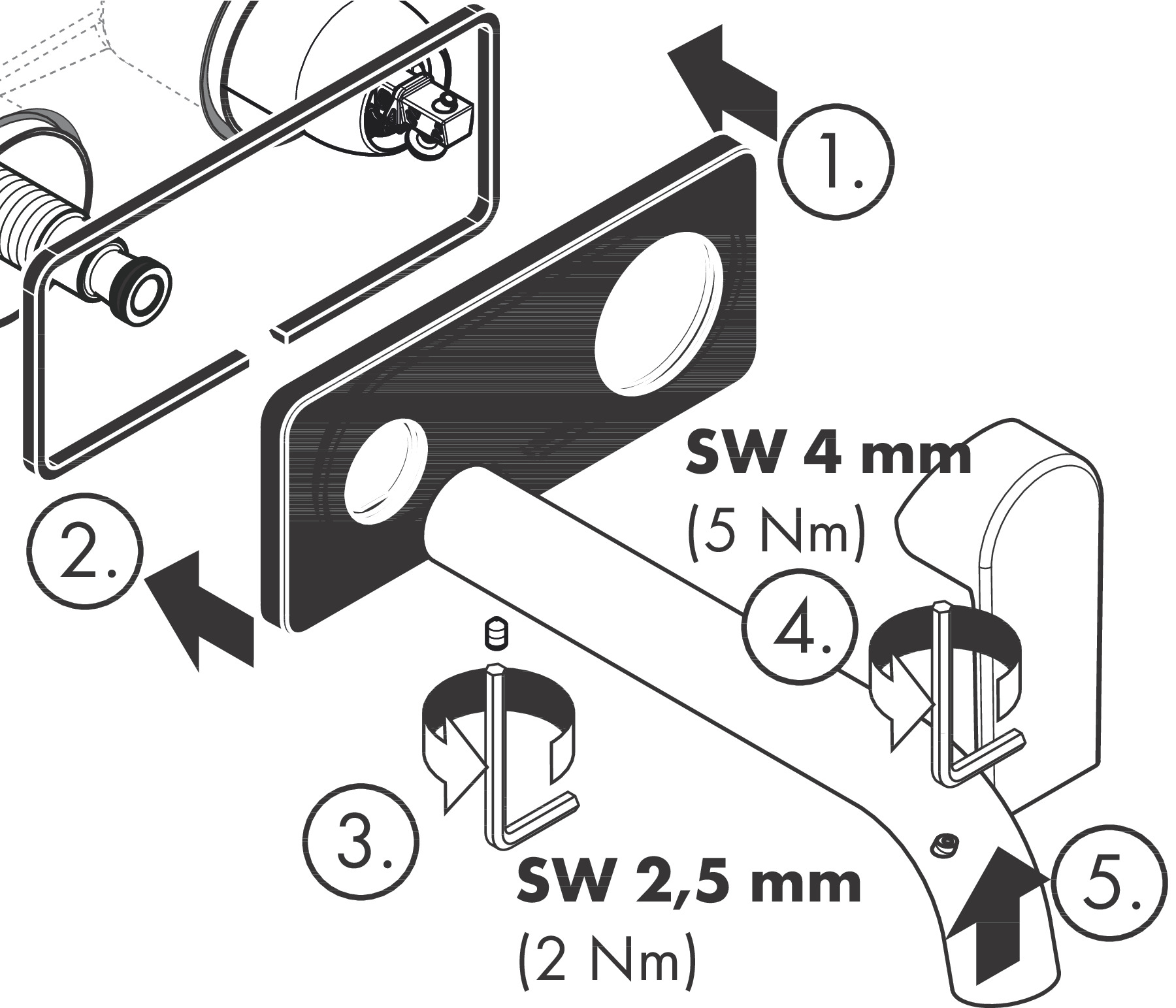 hansgrohe Spare parts: escutcheon, Item No. 93713000 hansgrohe Spare parts: escutcheon, Item No. 93713000