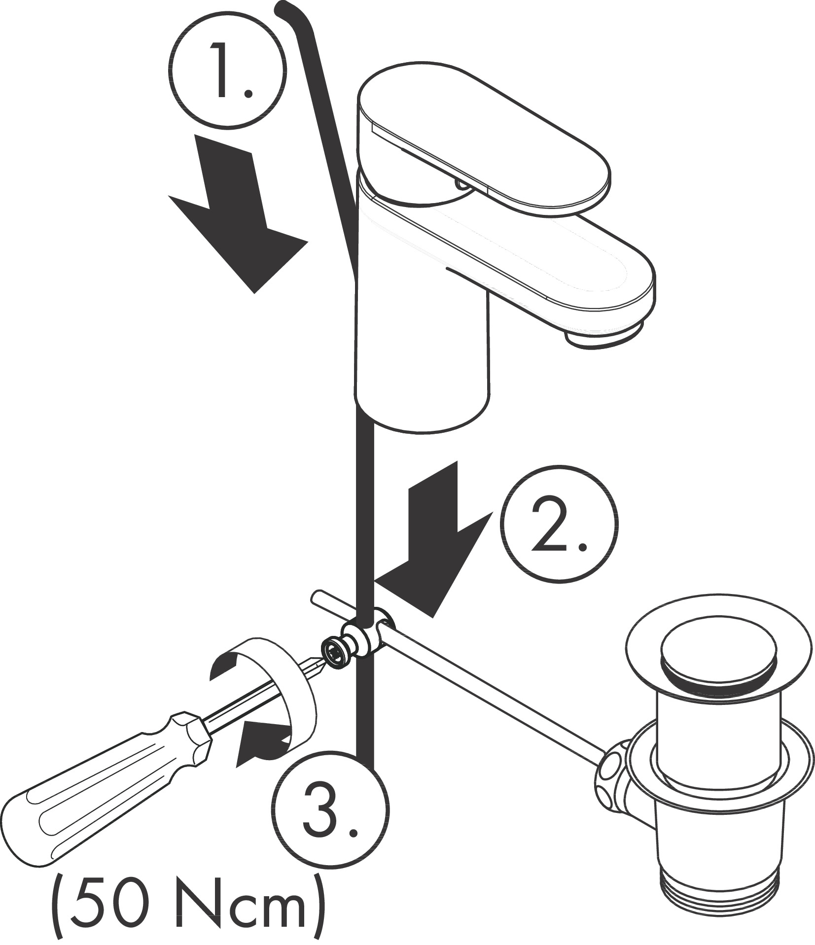 hansgrohe Spare parts: pull rod, Item No. 93683000