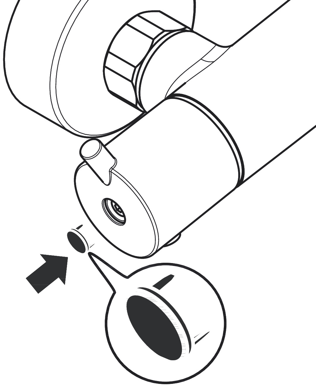 hansgrohe Ersatzteile: Abdeckkappe, Art.-Nr. 95433000