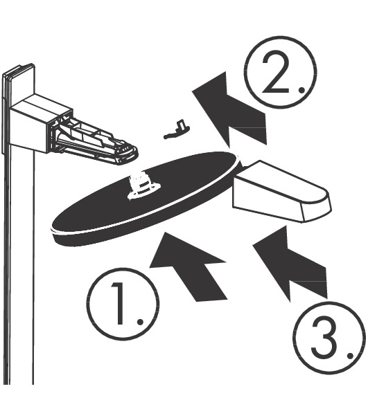 hansgrohe Spare parts: Pulsify OHS 260 2jet for SHP, Item No. 94520000