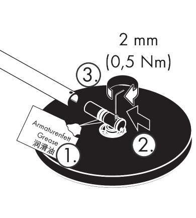 hansgrohe Ersatzteile: Pulsify Kopfbrause 260 1jet für Showerpipe ...
