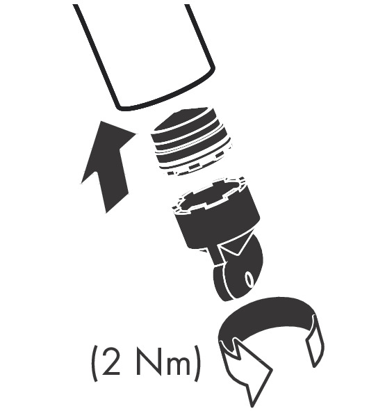 hansgrohe Spare parts: Aerator 1,2 gpm, Item No. 87100000