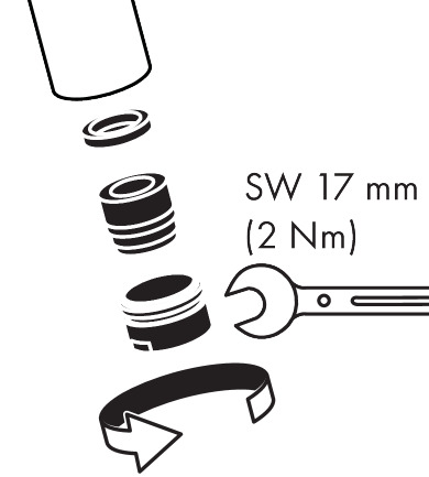 hansgrohe Reservedeler: HG aerator 3-hole basin mixer 1,5 GPM, Art.nr ...