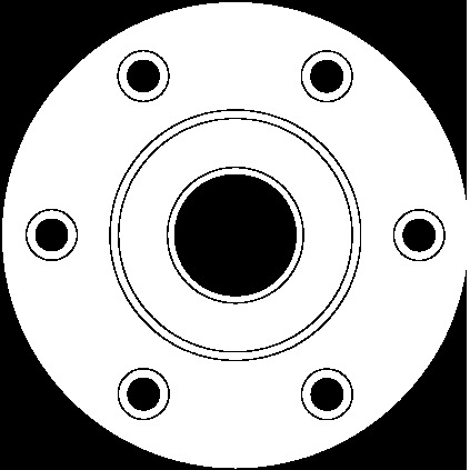 hansgrohe Spare parts: HG mounting set for shower arm, Item No. 95208000