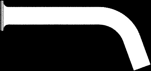 AXOR Ersatzteile: Auslauf 3-L.WTA UP 220 mm, Art.-Nr. 98935000