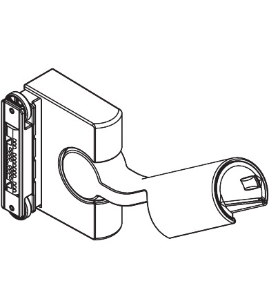 hansgrohe Spare parts: Support for Unica'88 wall bar Ø 22 mm, Item No ...