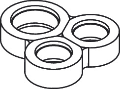 AXOR Ersatzteile: Dichtung für M25 Kartusche, Art.-Nr. 93383000