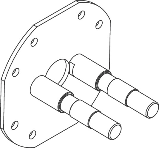 hansgrohe Ersatzteile: Montageplatte Rainmaker Select 460 Kopfbrause ...