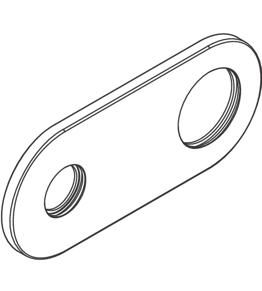 hansgrohe Spare parts: escutcheon, Item No. 93714000 hansgrohe Spare parts: escutcheon, Item No. 93714000