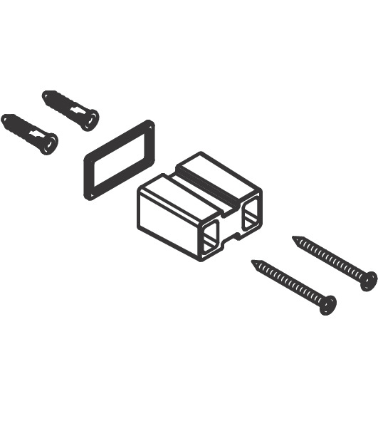 hansgrohe Ersatzteile: Halteelement aus Kunststoff für Haltegriff, Art ...