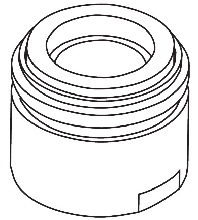 hansgrohe Reservedeler: HG aerator 3-hole basin mixer 1,5 GPM, Art.nr ...