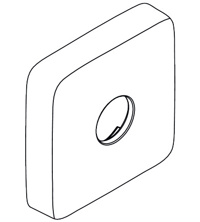 hansgrohe Ersatzteile: HG Rosette Raindance KB Deckenm.chrom, Art.-Nr ...