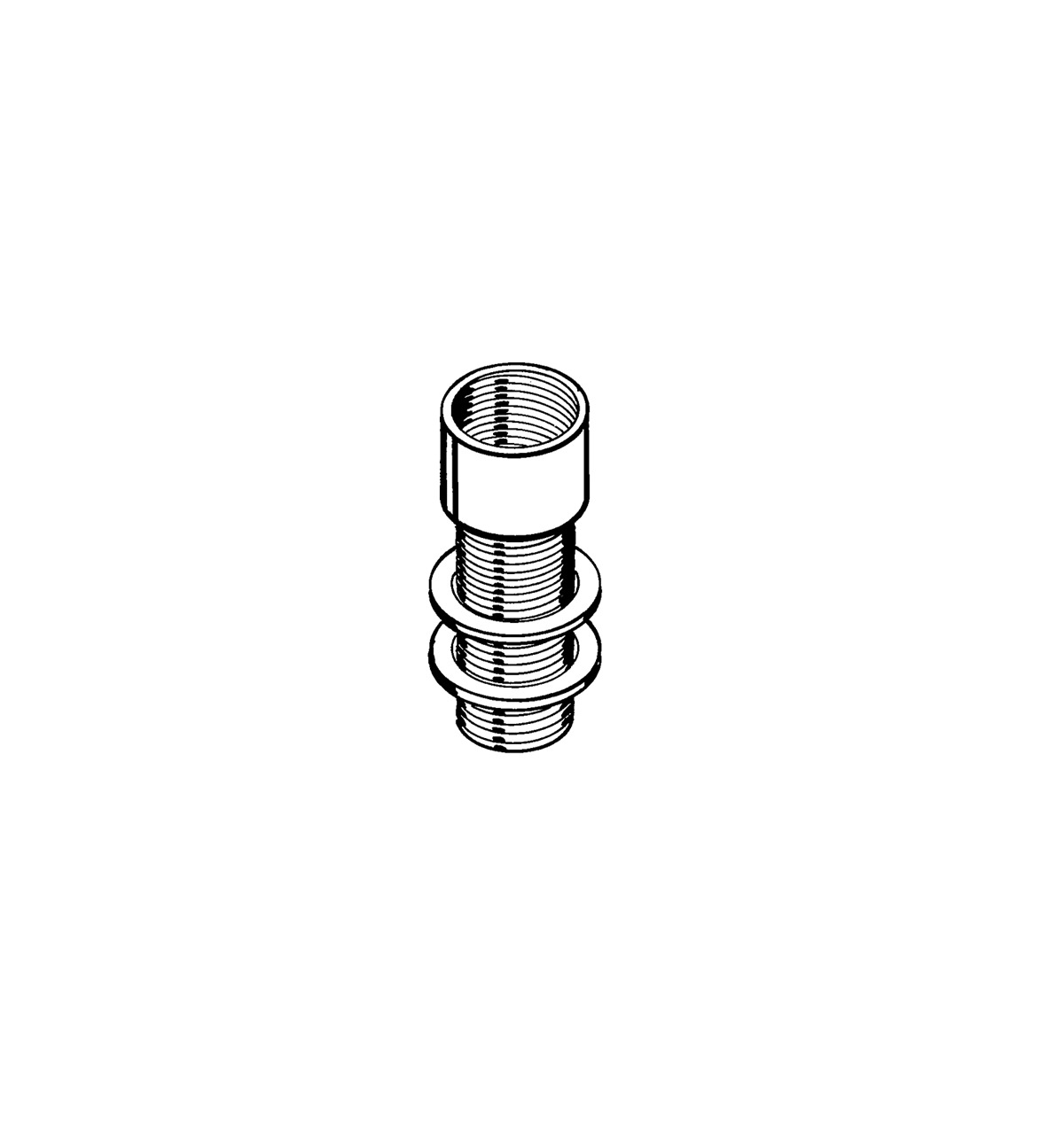 hansgrohe Spare parts: Shaft extension, Item No. 13898000