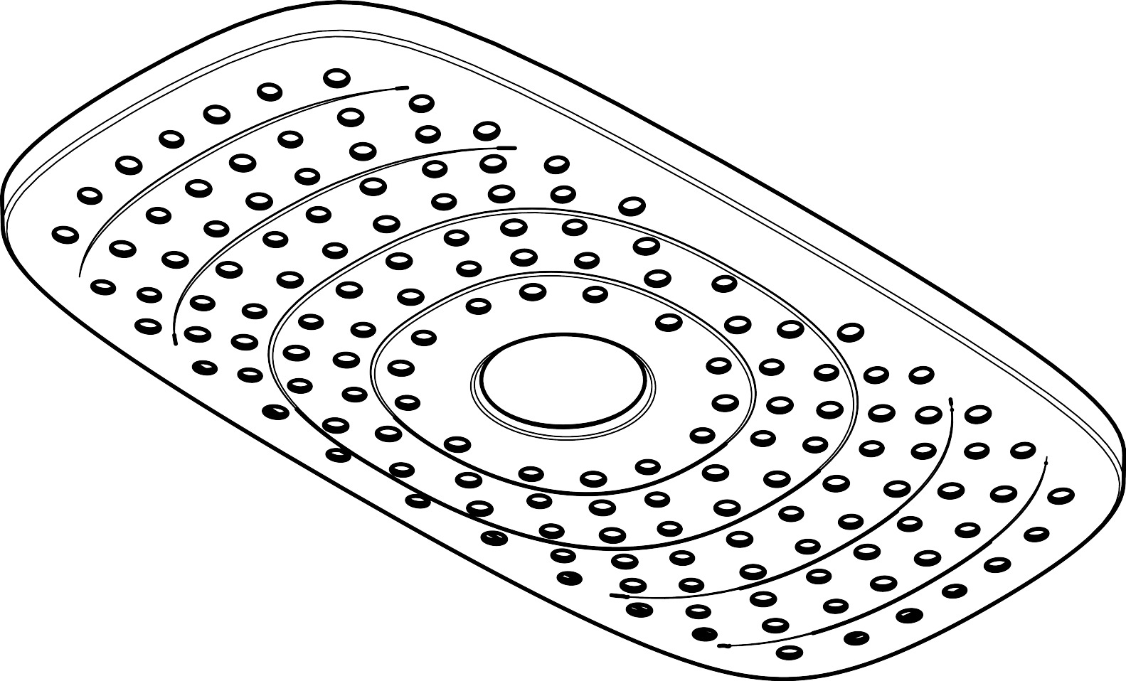 hansgrohe Ersatzteile: Strahlscheibe für Kopfbrause, Art.-Nr. 92126000