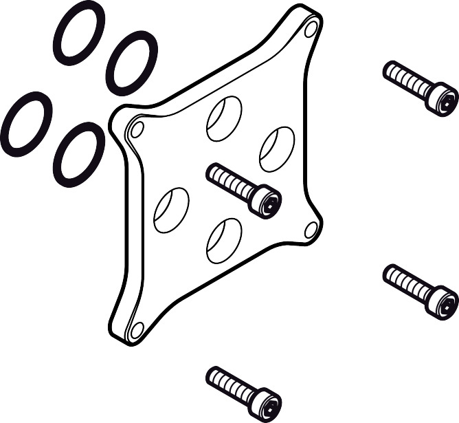 hansgrohe Spare parts: Extension 10 mm for iBox universal with shut-off ...