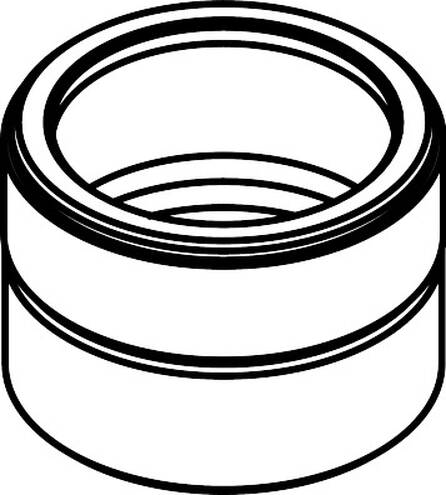 hansgrohe Spare parts: Sleeve nut for overhead shower, Item No. 97958140