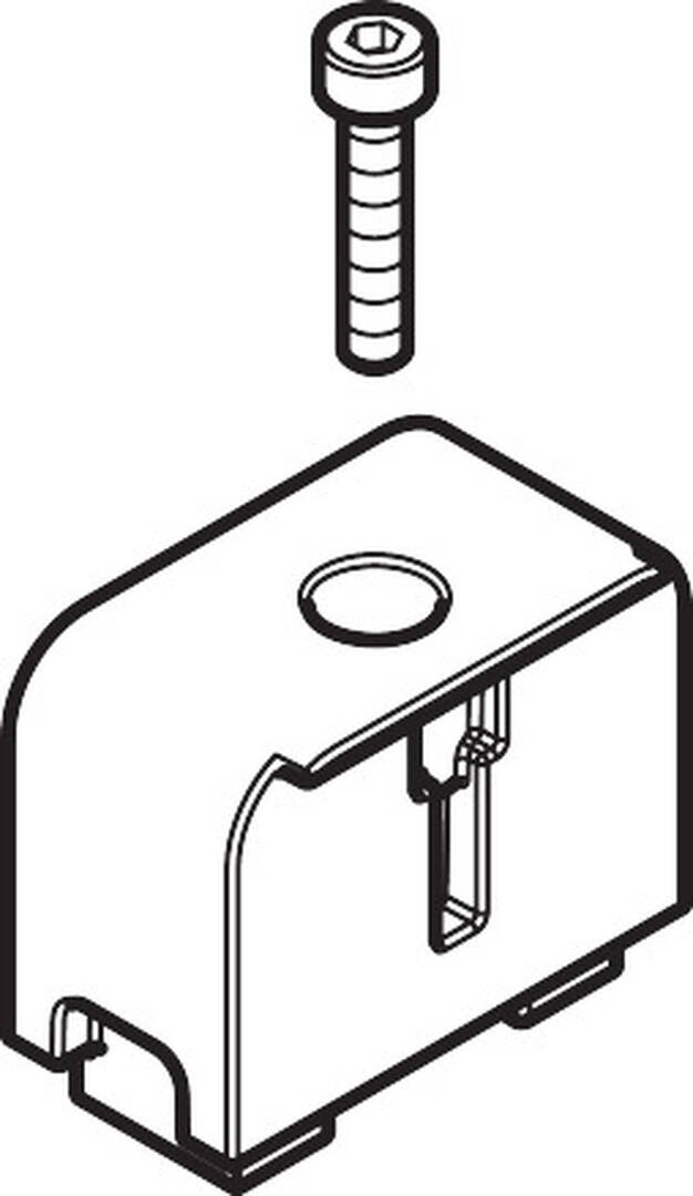 hansgrohe Spare parts: Cover for Raindance Unica'E wall bar, Item No ...