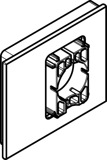 hansgrohe Recambios: Soporte para barra de ducha Unica'88, ref. 93108000