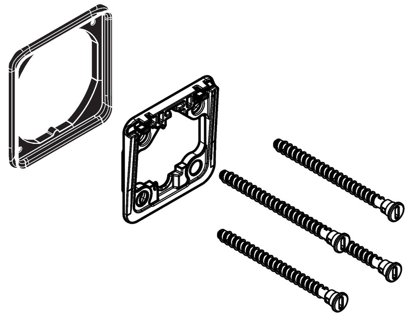 hansgrohe Spare parts: Adapter (spindle) thermostat finish set for ...