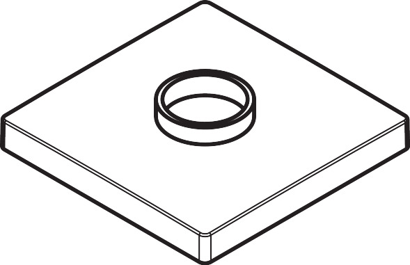 hansgrohe Spare parts: HG escutcheon spout chrome, Item No. 93139000 hansgrohe Spare parts: HG escutcheon spout chrome, Item No. 93139000