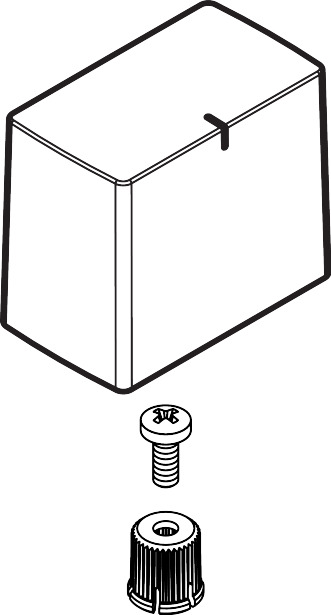 hansgrohe Spare parts: AX Mondaro handle hot chrome, Item No. 93140000