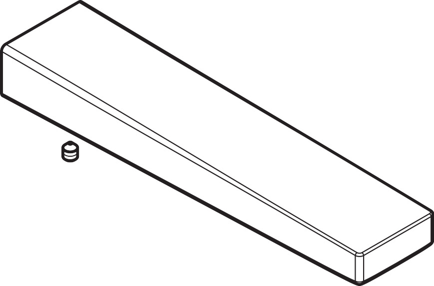 hansgrohe Recambios: HG spout 165mm AXOR Uno 2 elektronics, ref. 93166990