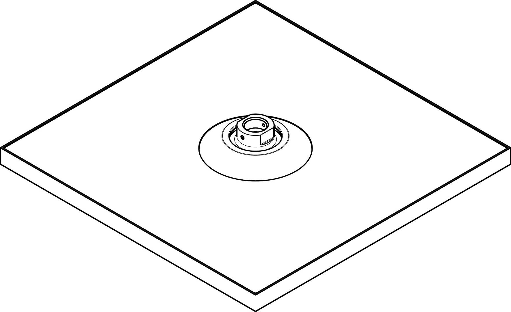 hansgrohe Spare parts: HG overhead shower Raindance Air 180mm, Item No ...