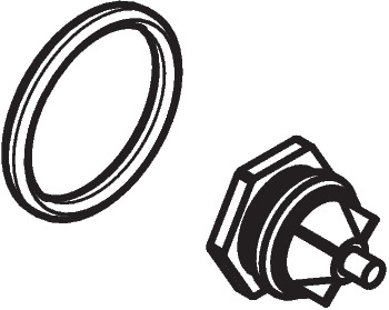 hansgrohe Spare parts: HG non return valve with sieve, Item No. 95773000