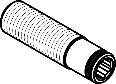 hansgrohe Spare parts: HG Elbow AXOR DN20 with connecting, Item No ...