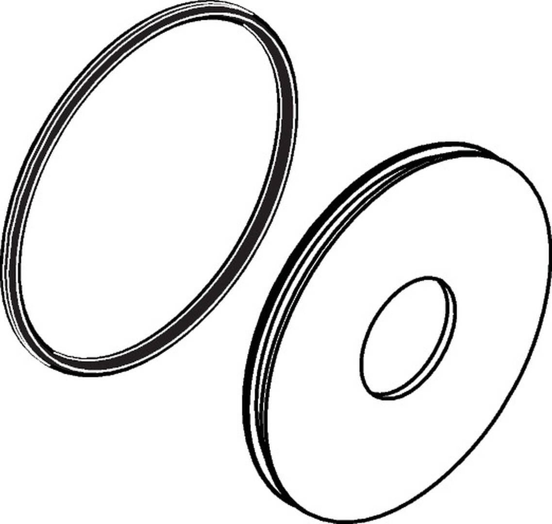 AXOR Spare parts: escutcheon for spout, Item No. 96913000