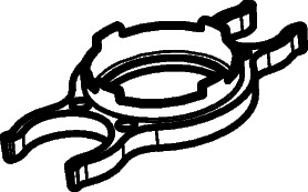 AXOR Spare Parts: HG service tool AXOR kitchen mixer, Art. no. 95910000