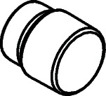 hansgrohe Reservedeler: HG diverter knob chrome, Art.nr. 98795990