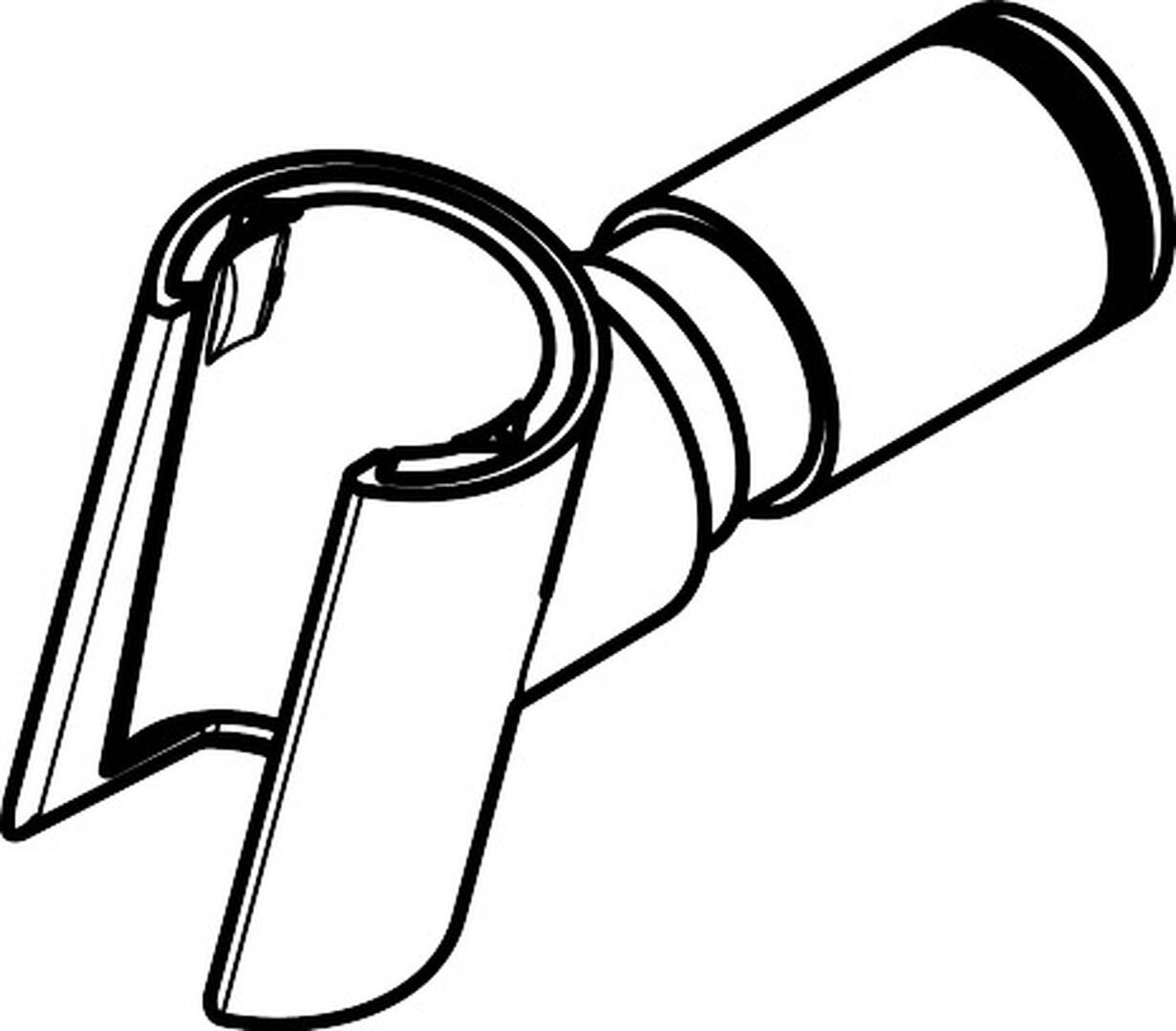 ハンスグローエ スペアパーツ: HG Shower holder AXOR complete chrome, 品番 93269000