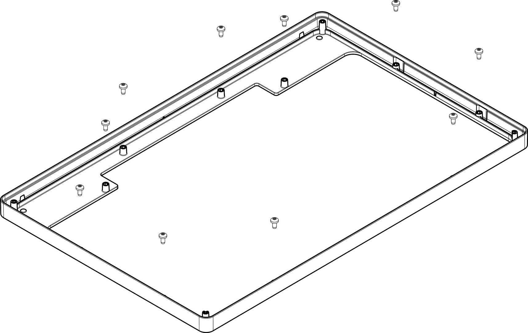 hansgrohe Ersatzteile: Rahmen für Kopfbrause Rainmaker Select 460 2jet ...