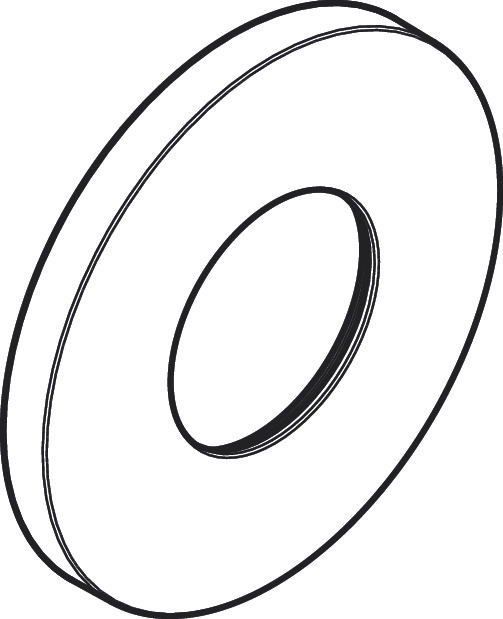 hansgrohe Spare parts: Escutcheon MTC shut-off and diverter valve iBox ...