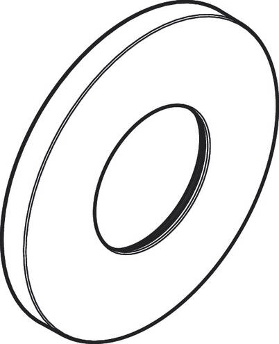 hansgrohe Spare parts: Escutcheon MTC shut-off and diverter valve iBox ...