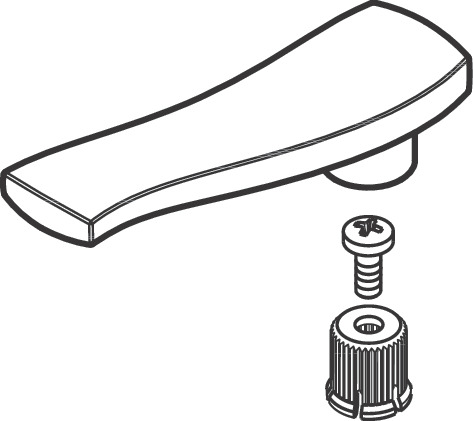 hansgrohe Ersatzteile: HG Griff KW Metris C 3-/4-L.Wannenarm., Art.-Nr ...