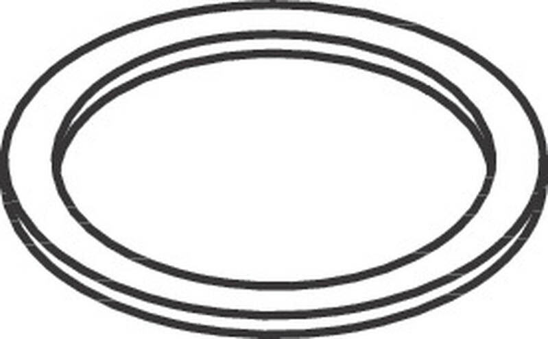 hansgrohe Spare parts: seal between mixerbody and sink, Item No. 93694000