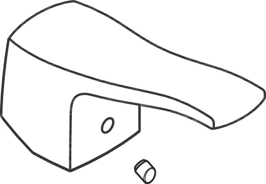 hansgrohe Spare Parts: HG handle Metris Classic basin mixer, Art. no ...