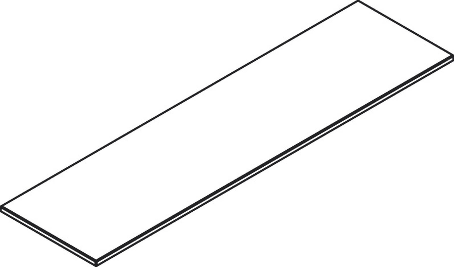 hansgrohe Spare parts: shelf for Rainfinity Showerpipe, Item No. 93791460