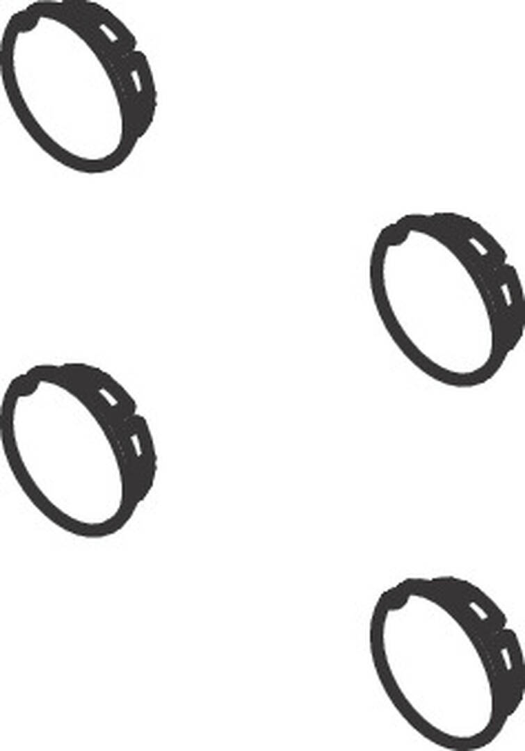 hansgrohe Spare parts: set of covers, Item No. 94205340