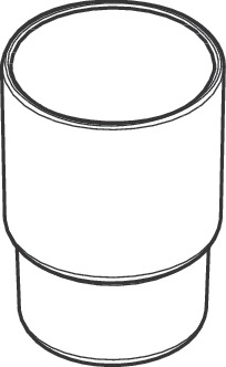 hansgrohe Recambios: HG toothbrush tumbler AXOR Uno, ref. 94207000