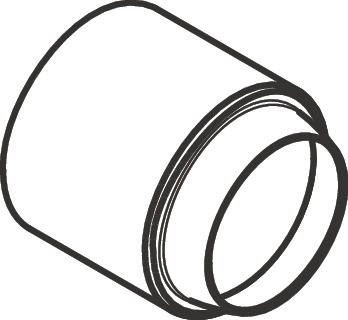 hansgrohe Spare parts: Sleeve for bath and shower mixer for concealed ...