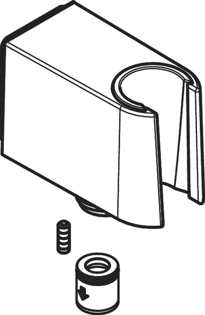 hansgrohe Spare parts: Support for FixFit Porter, Item No. 94695000